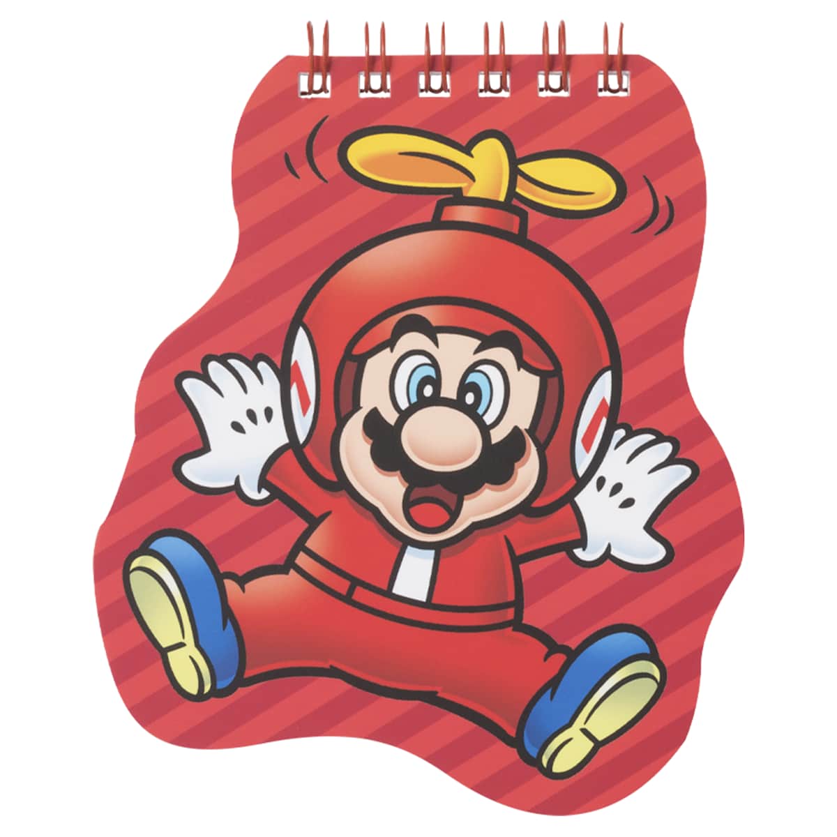 Super Mario Power-Up Die-Cut Notepad (Propeller Mario) - Nintendo Store