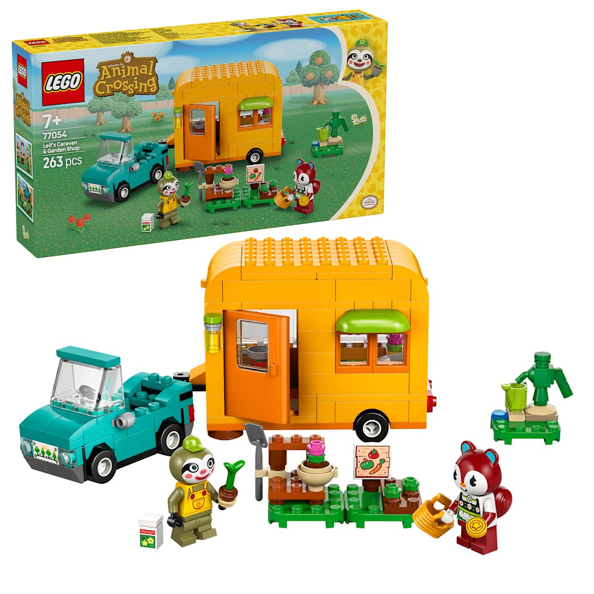 LEGO® Animal Crossing Gerds Wohnwagen & Gärtnerei (77054) - Nintendo Store