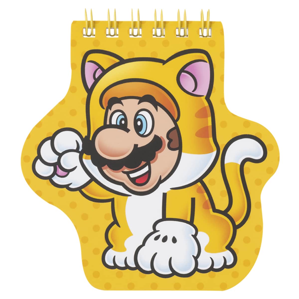 Super Mario Power-Up Die-Cut Notepad (Cat Mario) - Nintendo Store