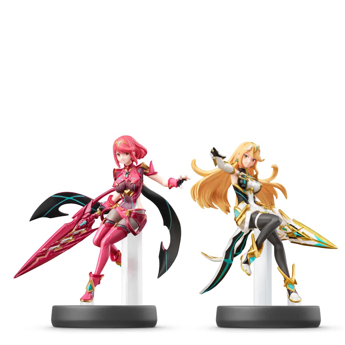 Lot de 2 amiibo Pyra et Mythra (Super Smash Bros. Collection ...