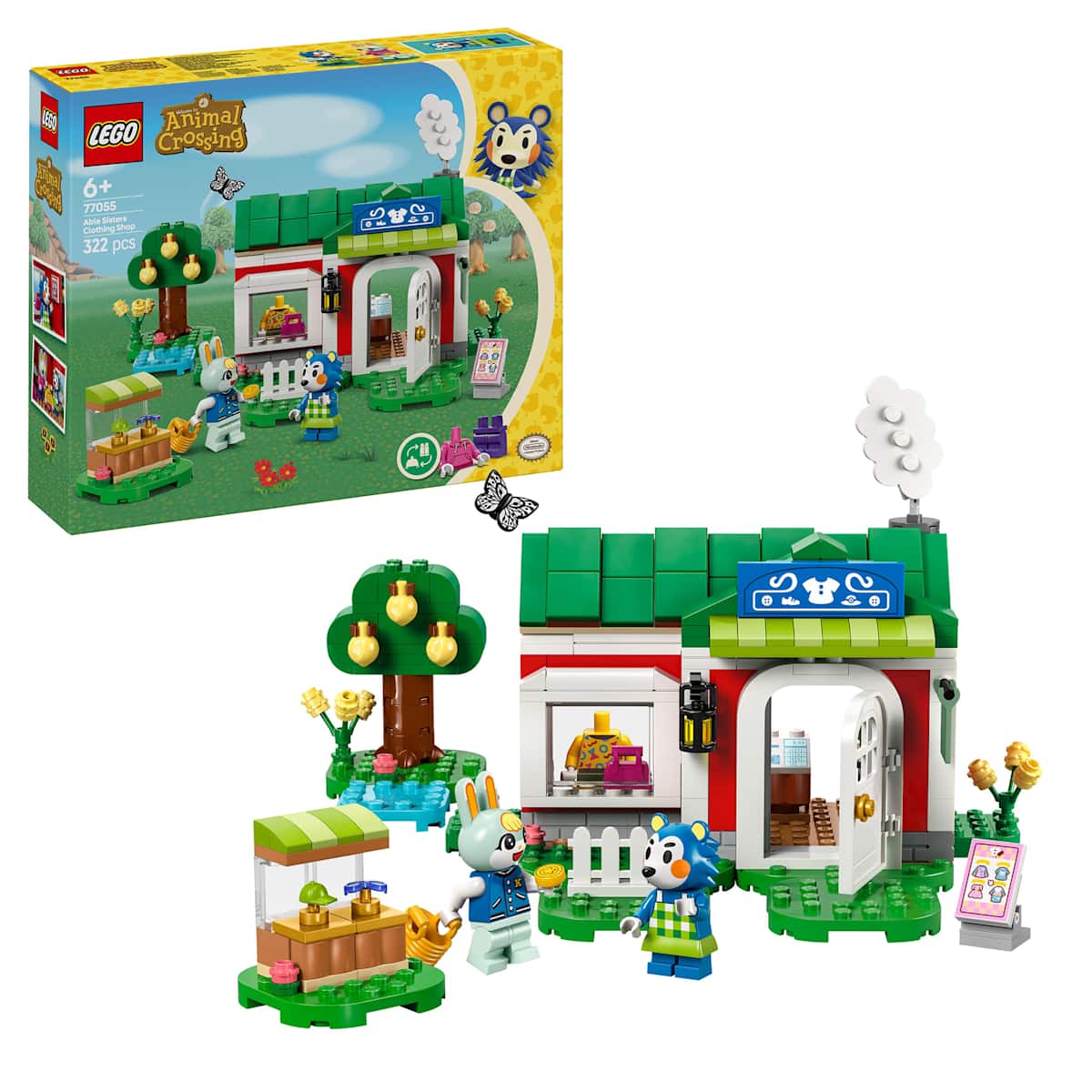 LEGO Animal Crossing Able Sisters Clothing Shop (77055) - Nintendo Store