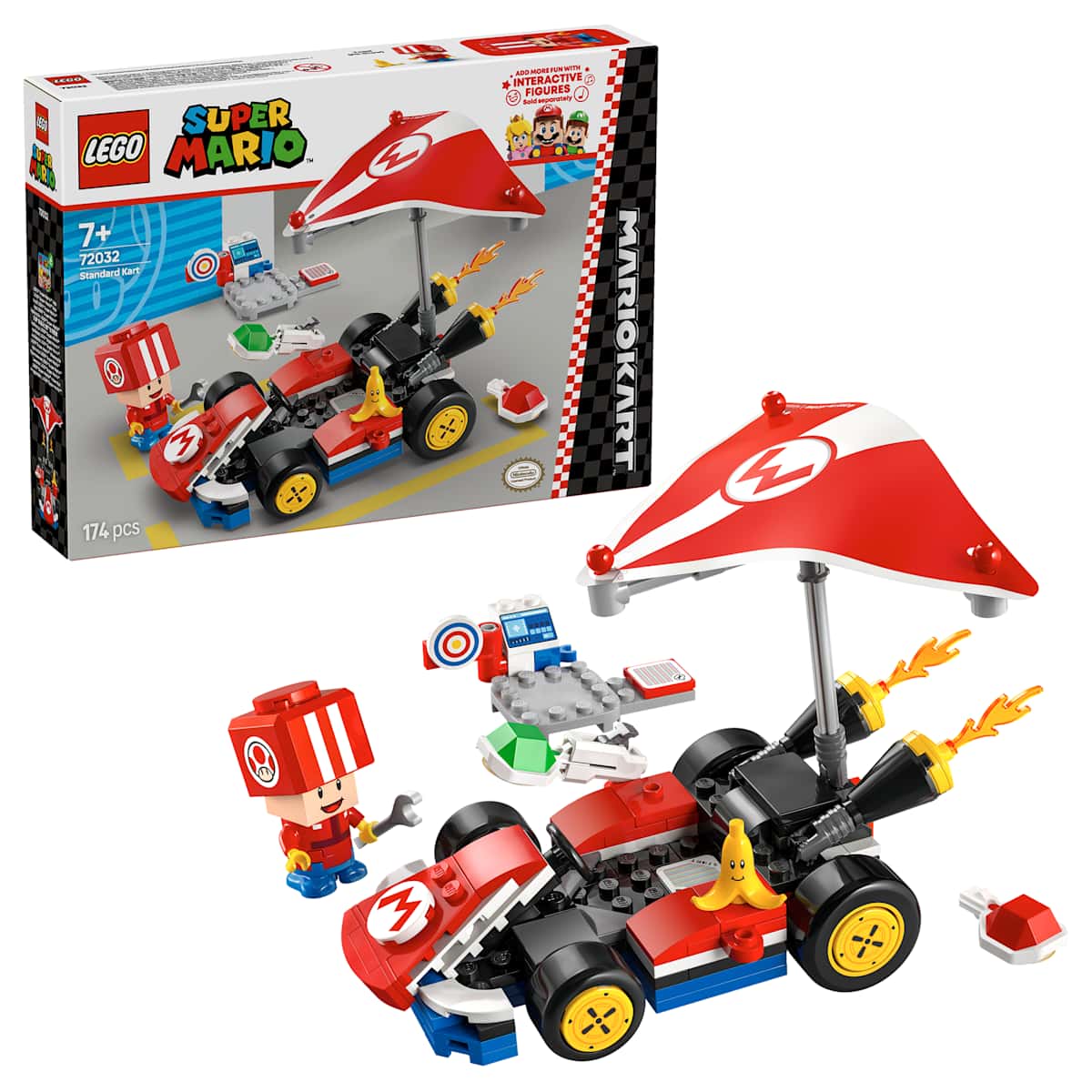 LEGO® Super Mario – Mario Kart – Standaardkart (72032) - Nintendo Store