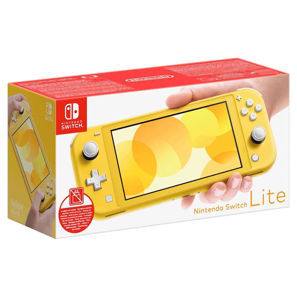 Nintendo Switch Lite (Yellow) – Without AC Adapter - Nintendo Store