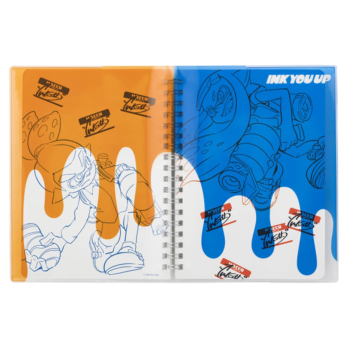 Splatoon - Notitieboek ringband INK YOU UP B6 - Nintendo Store