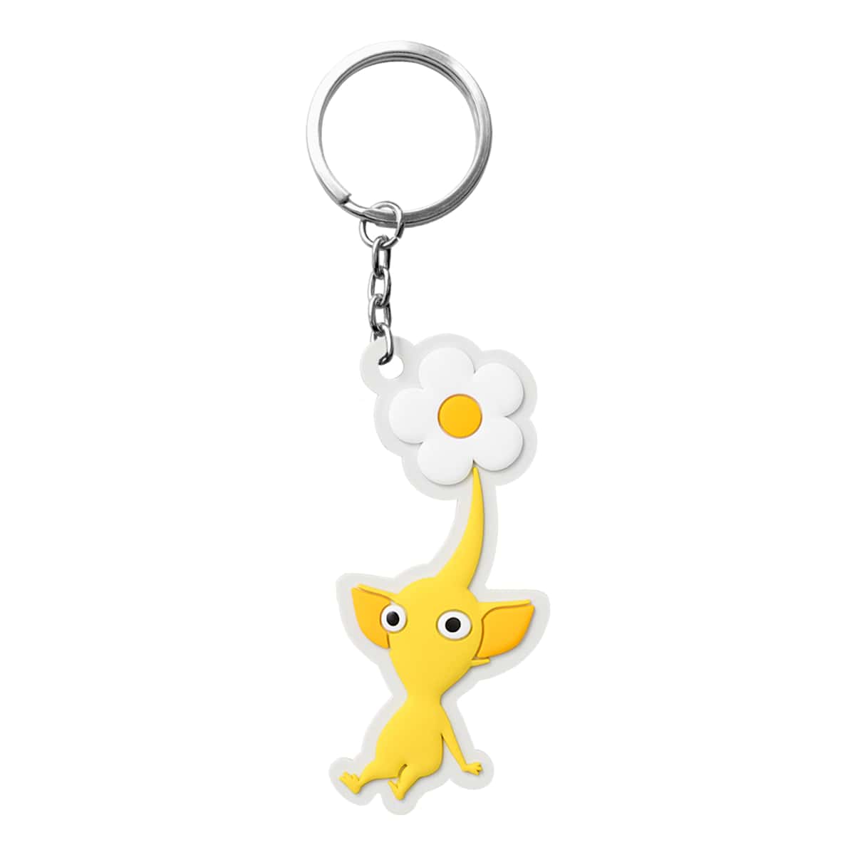 Pikmin 4 Rubber Cutout Keychain (Yellow Pikmin) - Nintendo Store