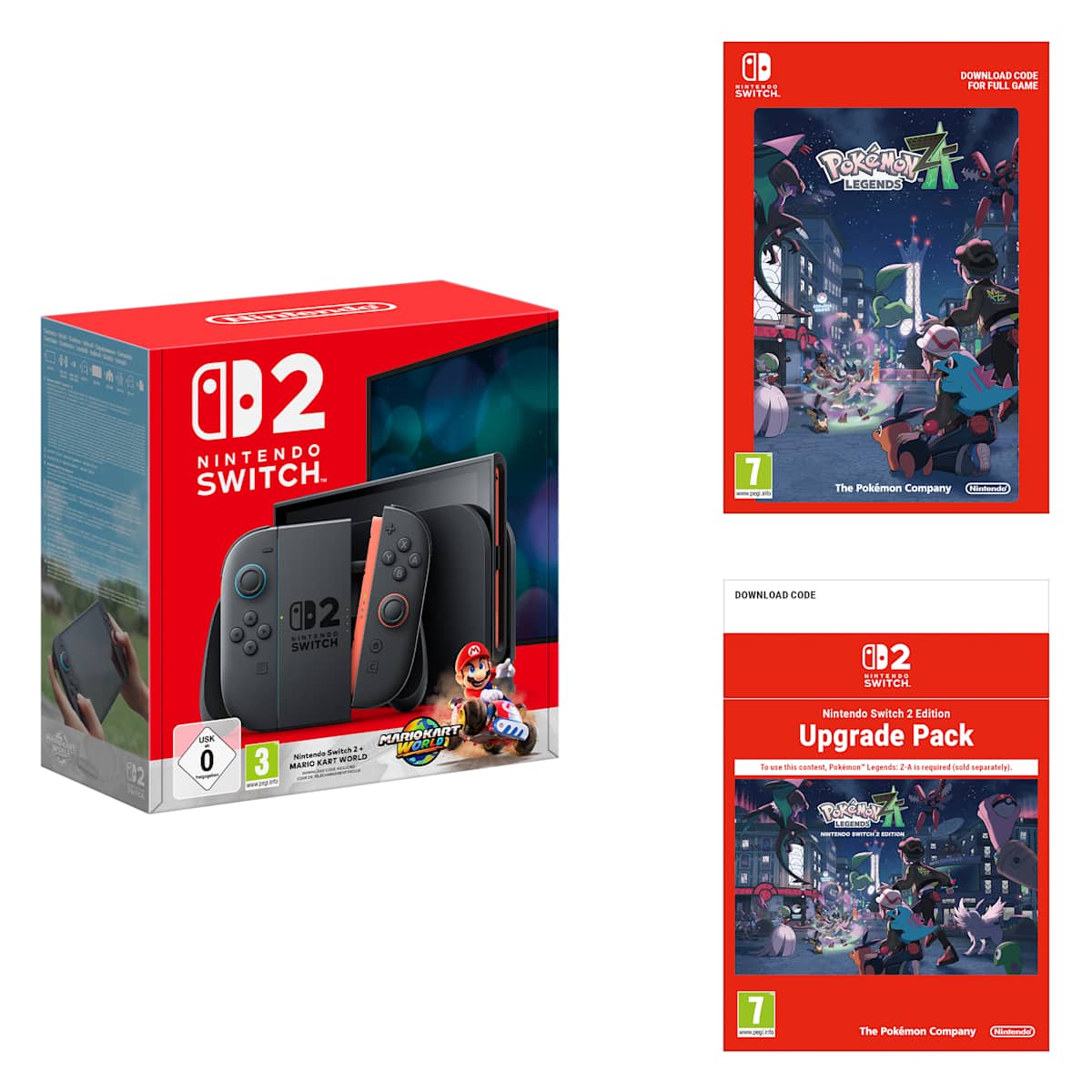 Nintendo Switch 2 + Mario Kart World + Pokémon Legends: Z-A – Nintendo ...