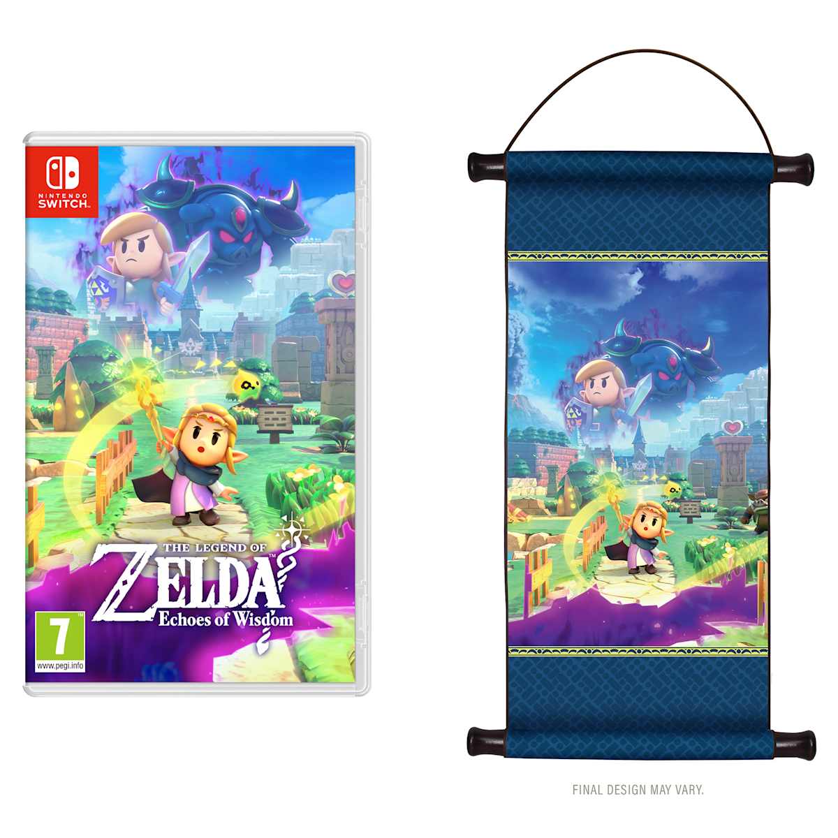 The Legend of Zelda: Echoes of Wisdom + Wall Scroll - Nintendo Store