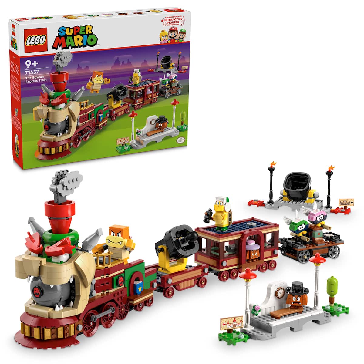 LEGO Super Mario The Bowser Express Train (71437) - Nintendo Store