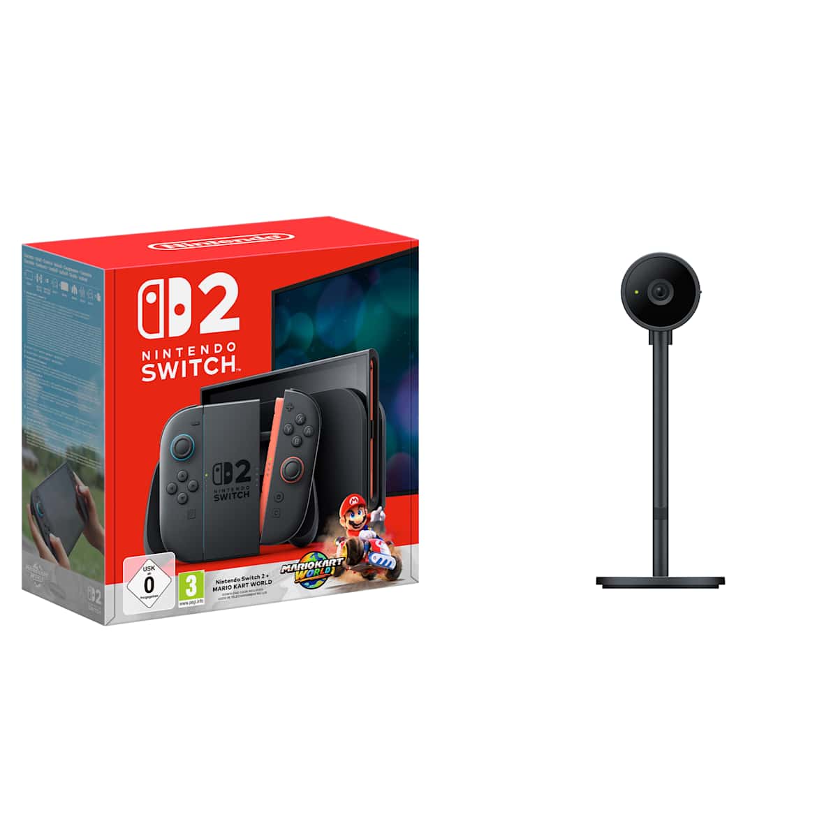 Nintendo Switch 2 + Mario Kart World + Caméra Nintendo Switch 2 ...