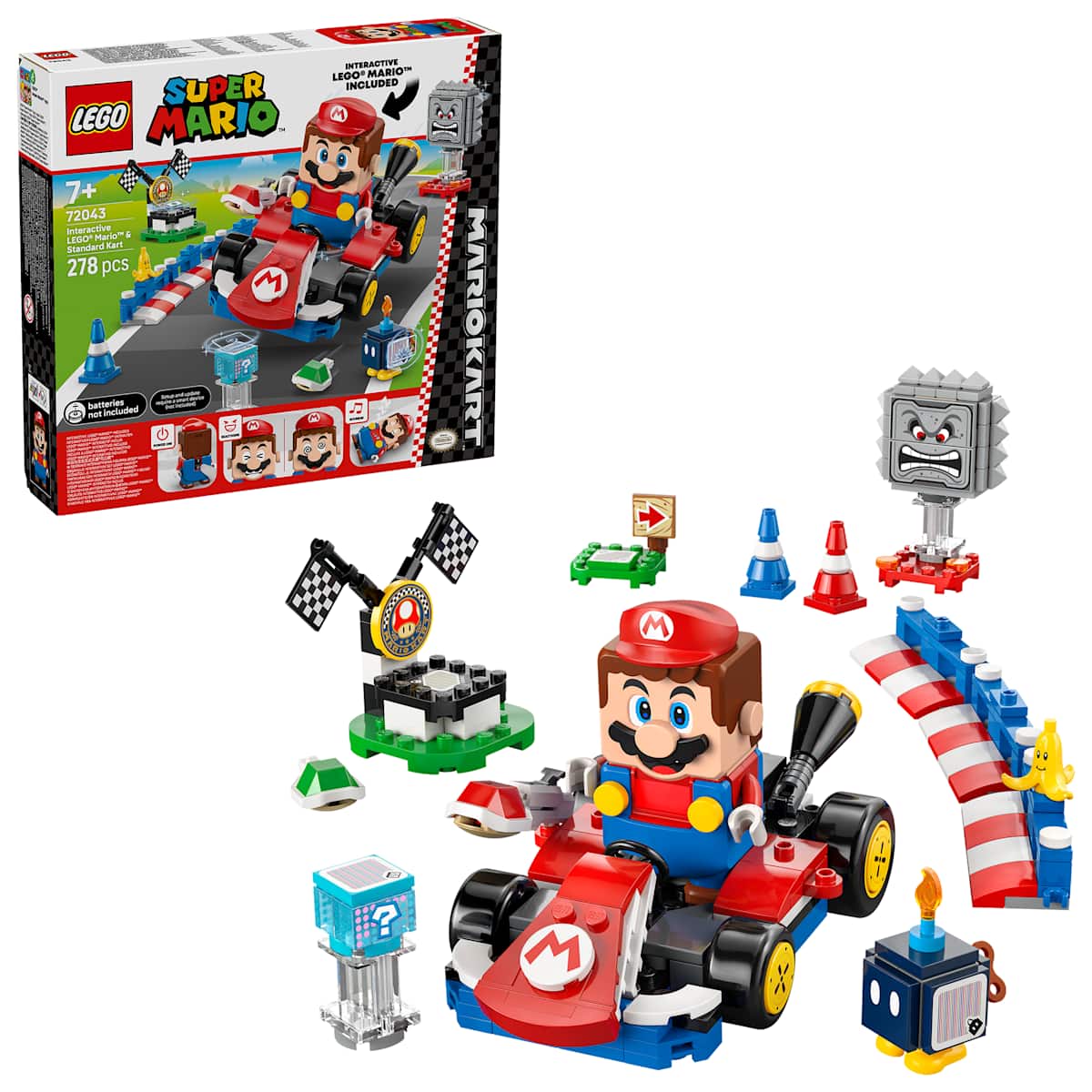 LEGO® Super Mario – Mario Kart – Interactieve LEGO® Mario en ...