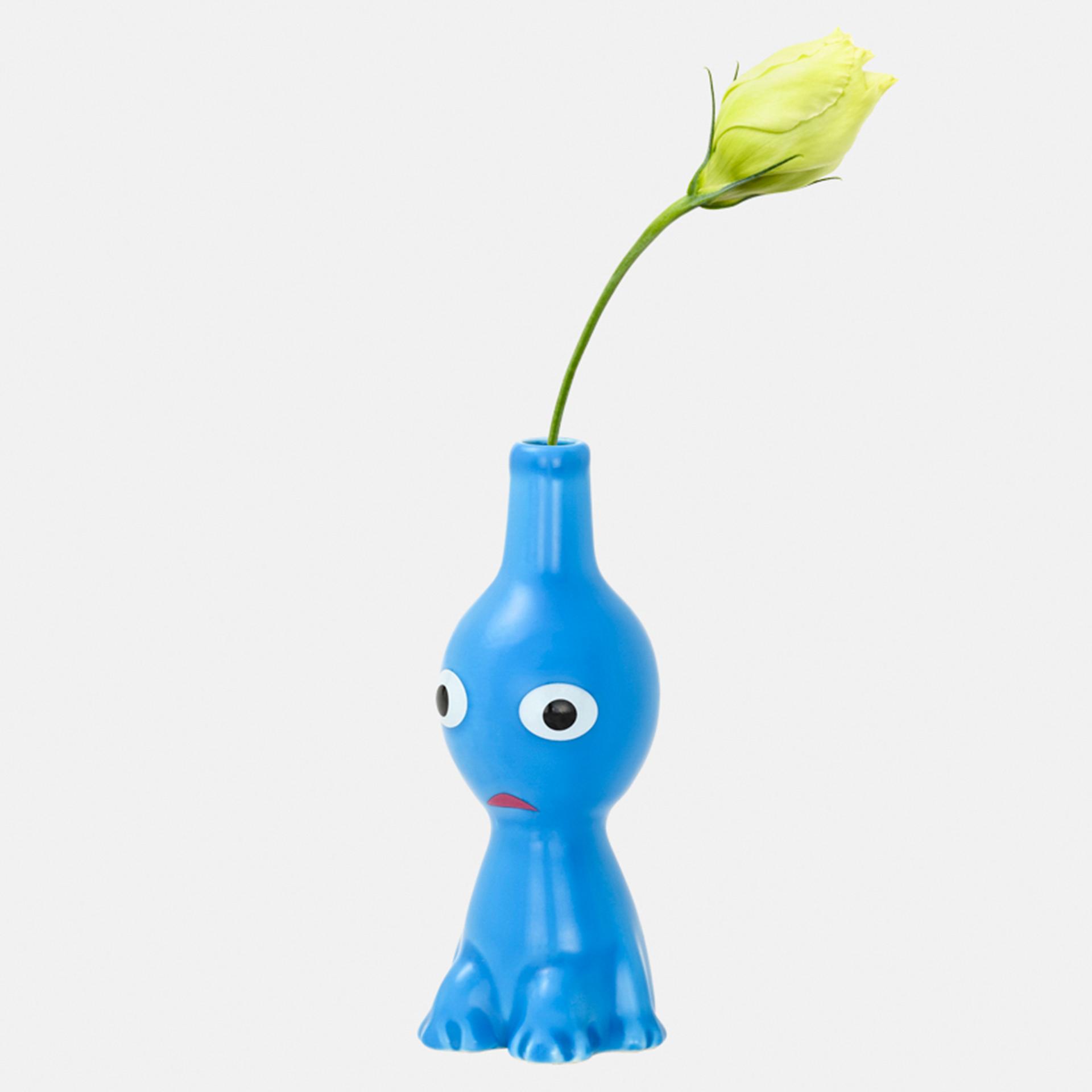 Pikmin Single-Flower Vase Set (Red+Yellow+Blue) - My Nintendo Store