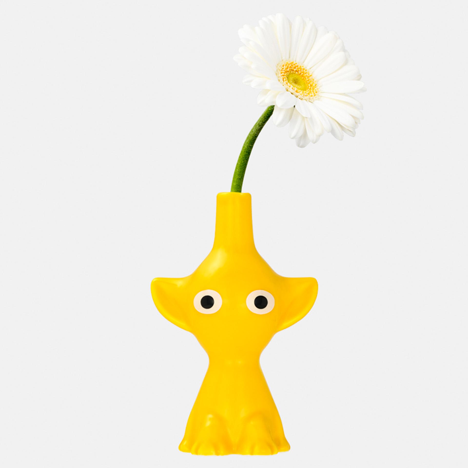 Pikmin Single-Flower Vase (Yellow) - My Nintendo Store