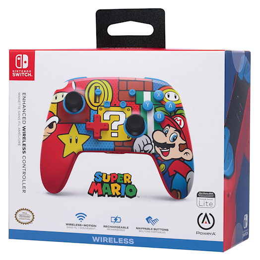 Nintendo Switch Wireless Controller - Mario Pop - My Nintendo Store