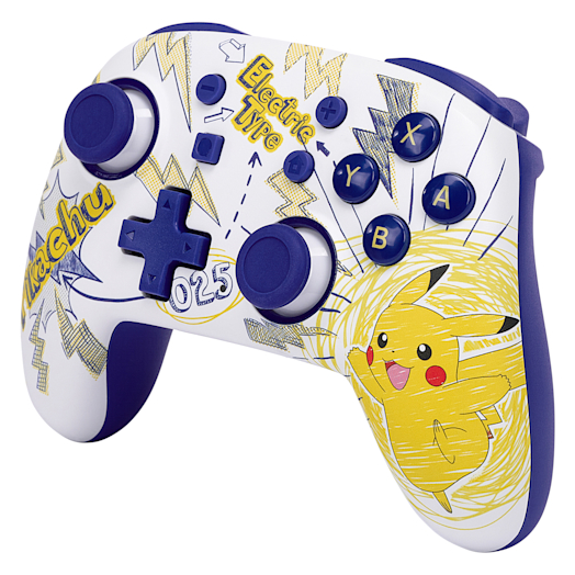 Nintendo Switch Wireless Controller - Pokémon: Pikachu School Days - My ...