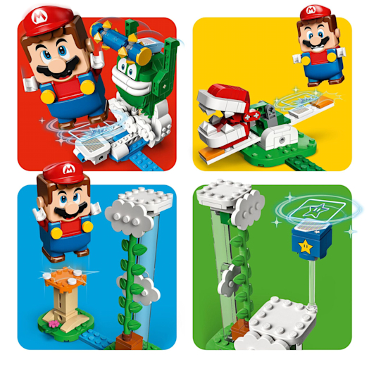 Ensemble Dextension Le Défi Du Maxi Spike Sur Un Nuage Lego® Super Mario 71409 My Nintendo