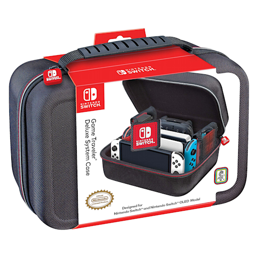 Nintendo Switch Deluxe Console Storage Case (Black) - My Nintendo Store