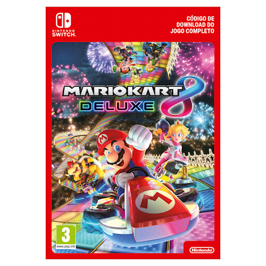 Nintendo Switch Modelo Oled Azul Néon Vermelho Néon Mario Kart 8