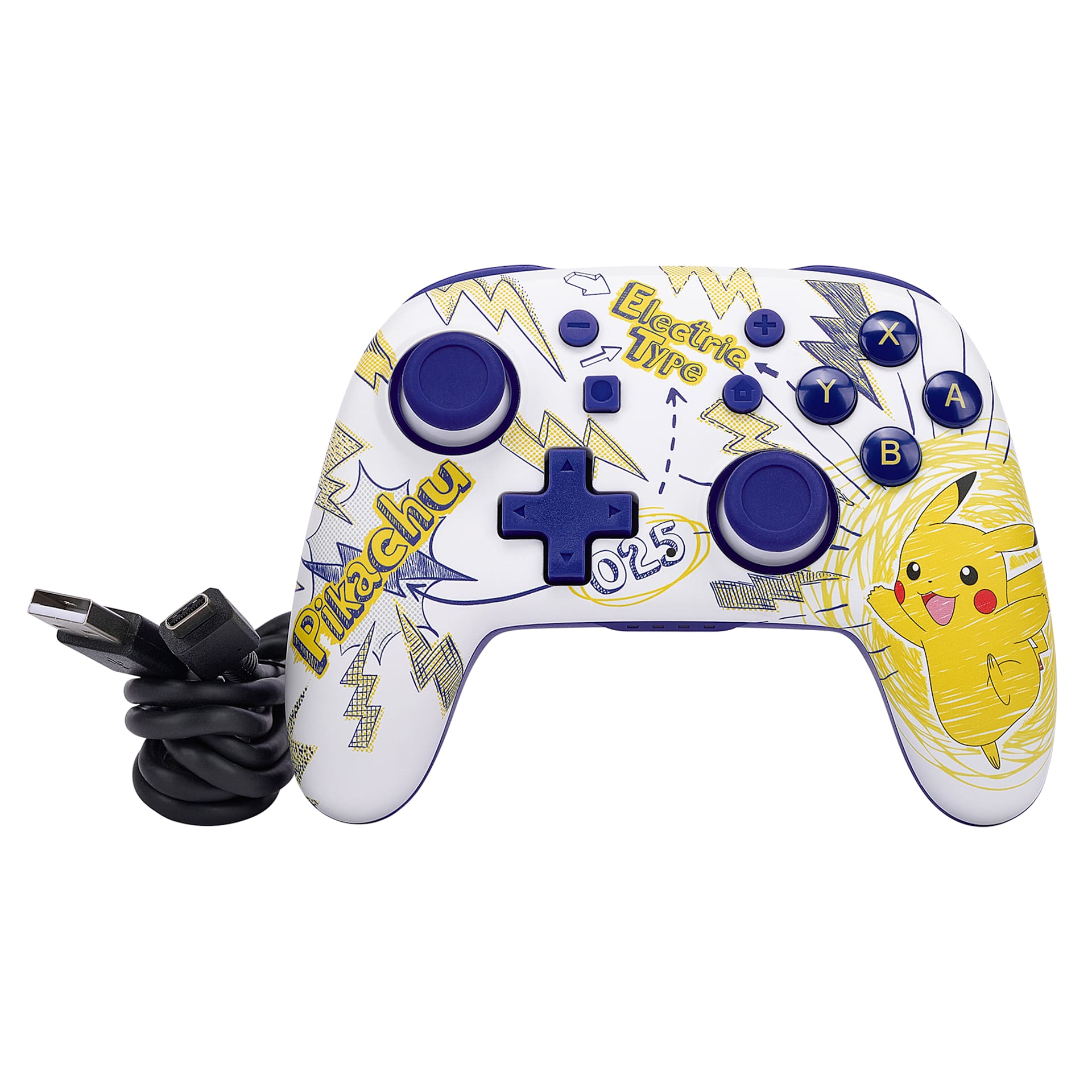 Nintendo Switch Nano Wireless Controller - Pokémon: Pikachu School Days ...