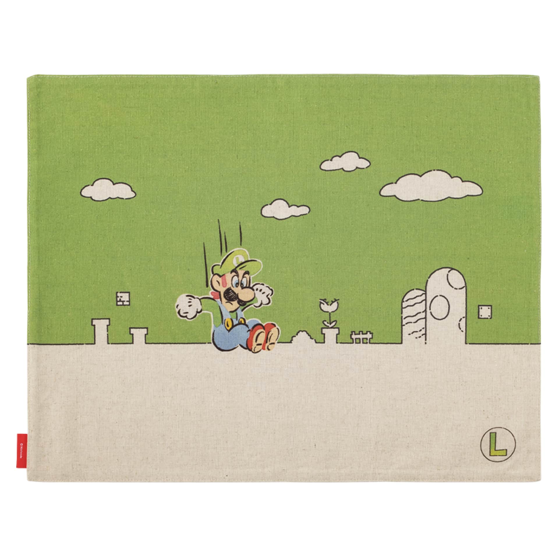 Super Mario Family Life Collection-placemat met Luigi - My Nintendo Store