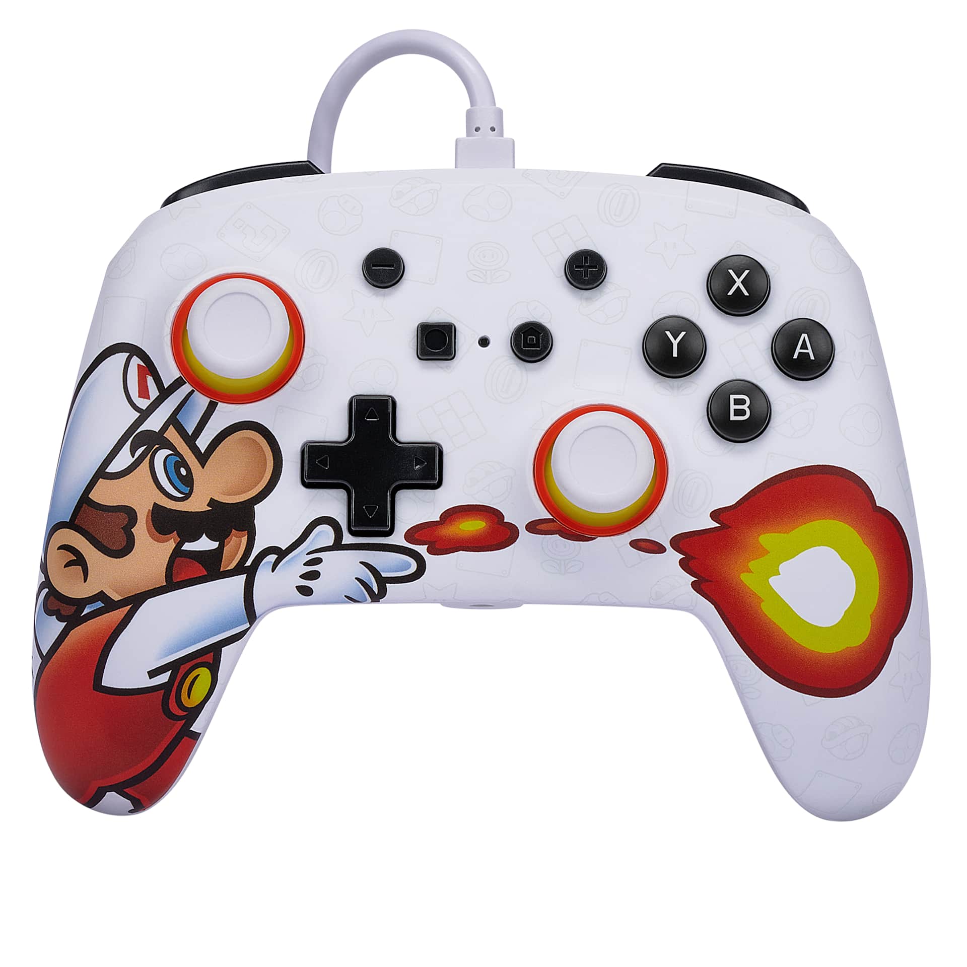 Nintendo Switch Wired Controller - Fire Mario - My Nintendo Store