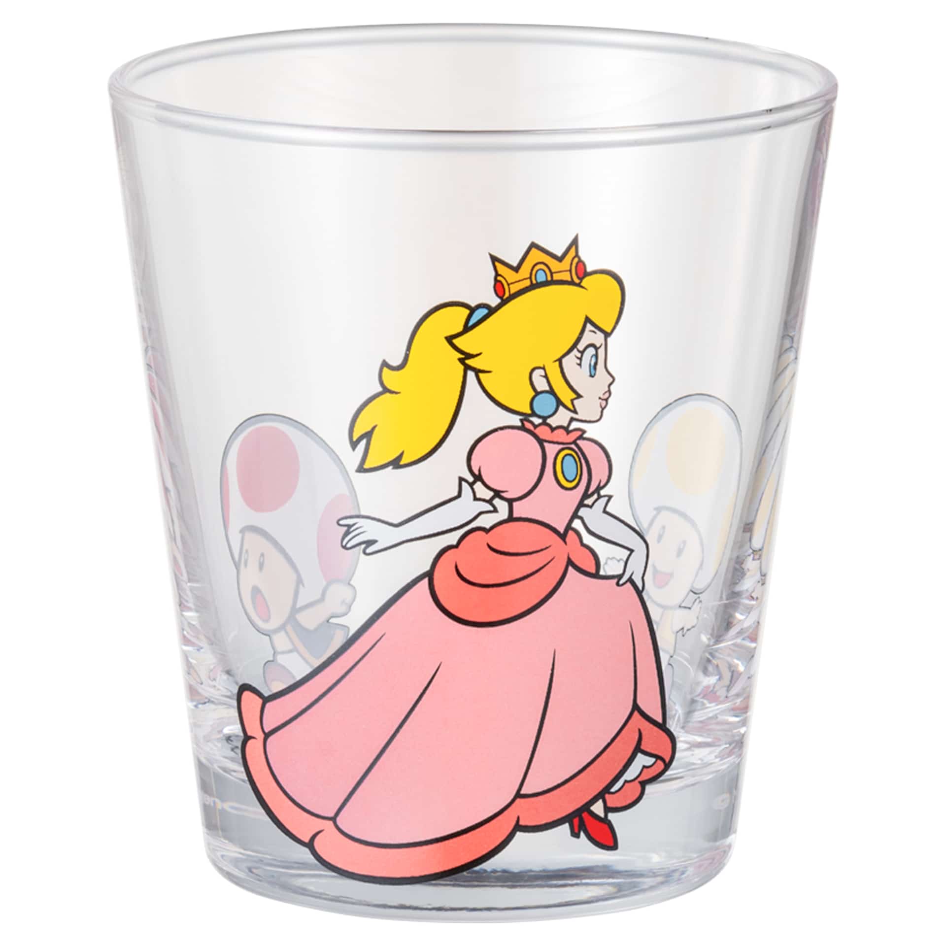 Super Mario Peach Drinking Glass - Nintendo Store