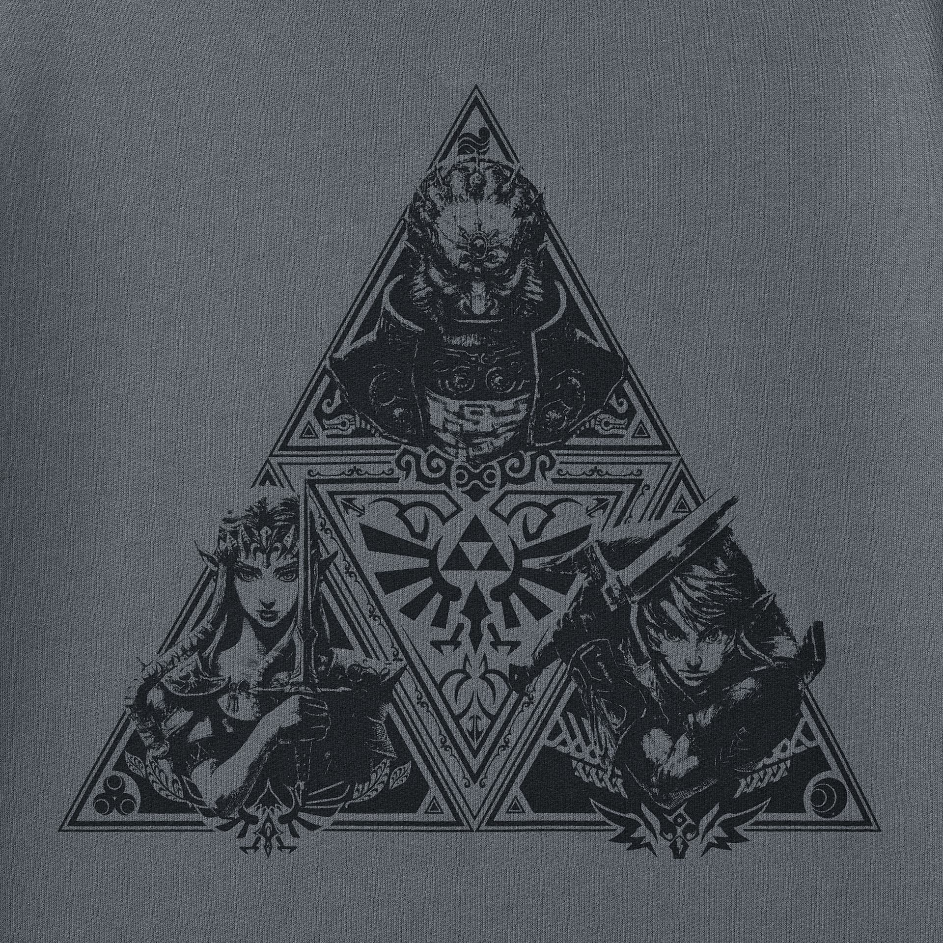 The Legend of Zelda Triforce Sweatshirt (Kids) - My Nintendo Store