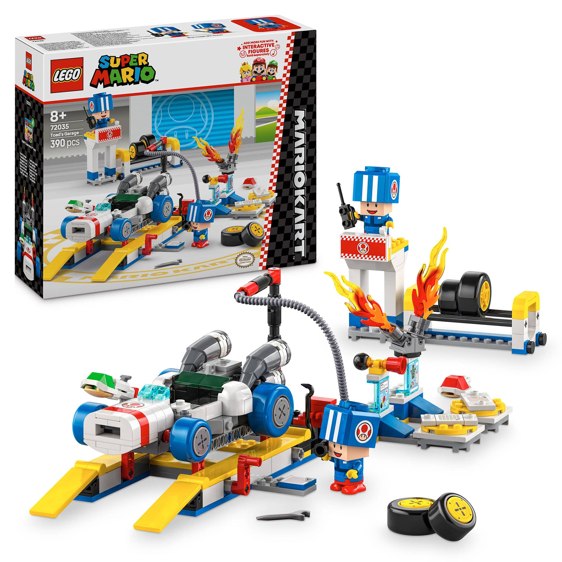 LEGO Super Mario Mario Kart – Toad's Garage (72035) - My Nintendo Store