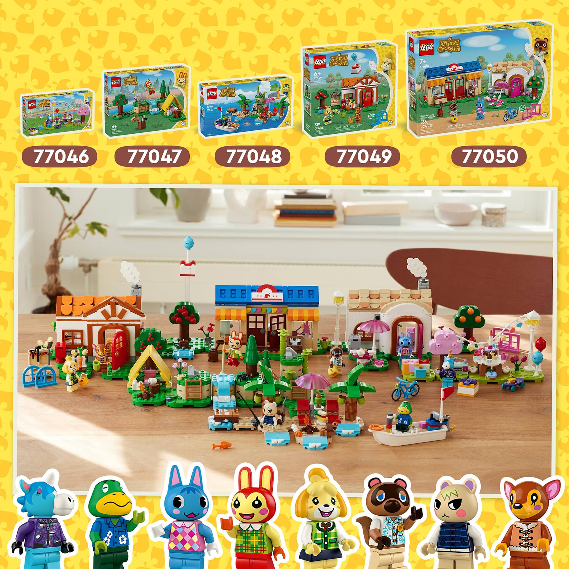 LEGO Animal Crossing Isabelle's House Visit (77049) - My Nintendo Store