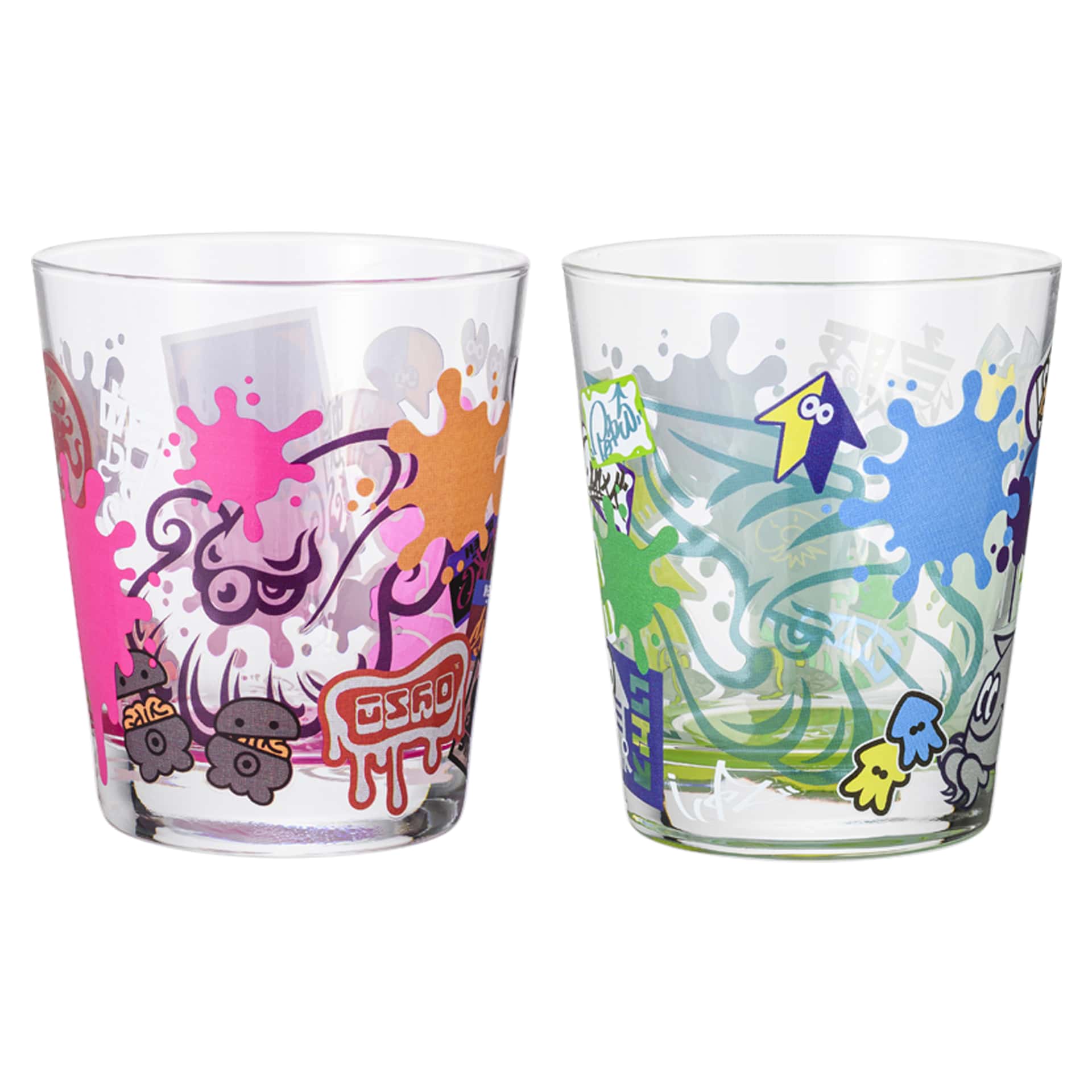 Splatoon – INK-/OKTOLING-Trinkglas-Set - My Nintendo Store