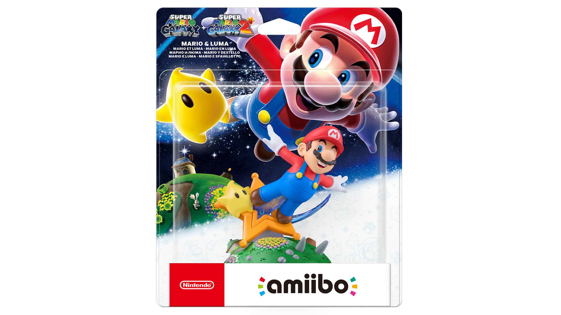 amiibo de Mario y Destello (Super Mario Galaxy + Super Mario Galaxy 2 ...
