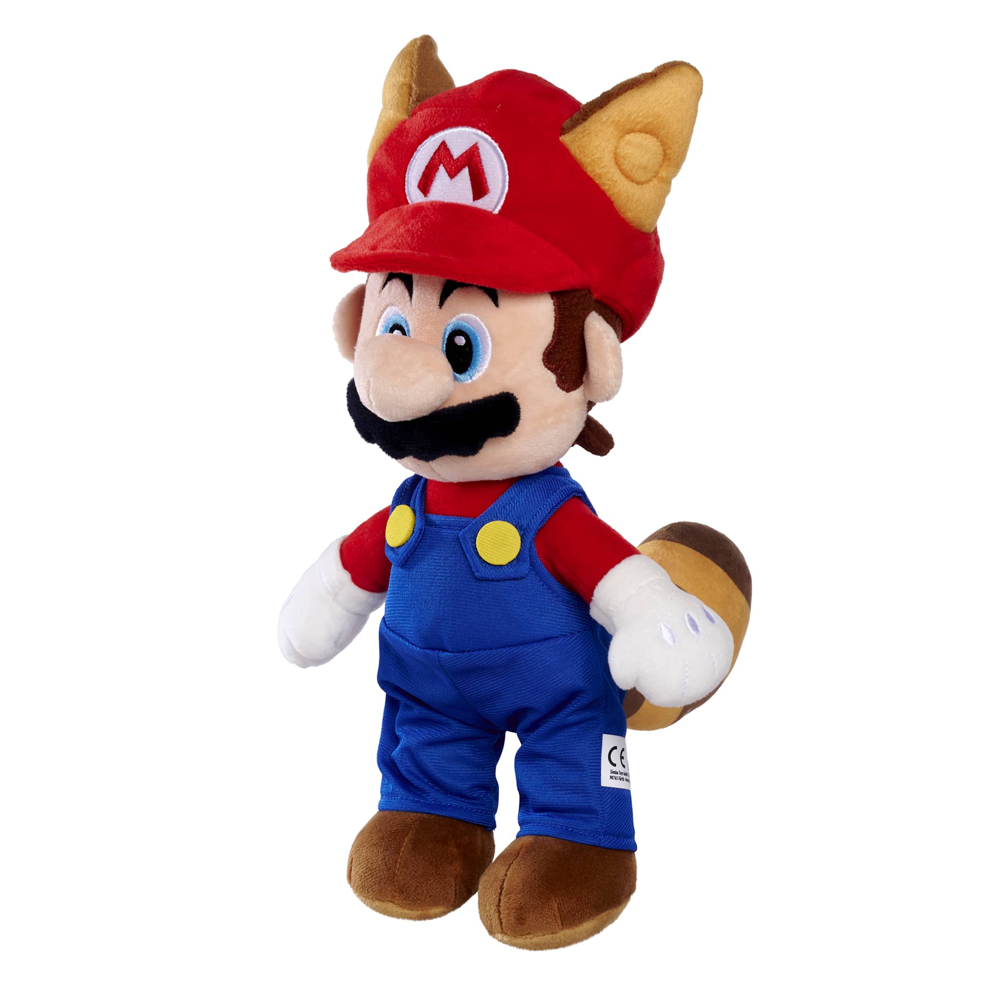 Raccoon Mario Soft Toy, 30 cm - My Nintendo Store