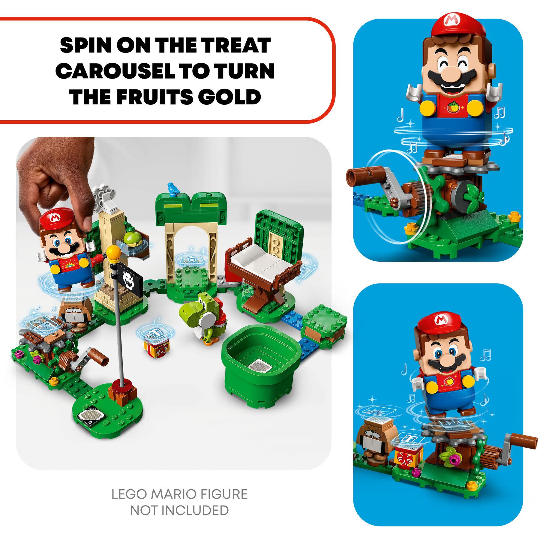 LEGO Super Mario Yoshi’s Gift House Expansion Set (71406) - My Nintendo ...