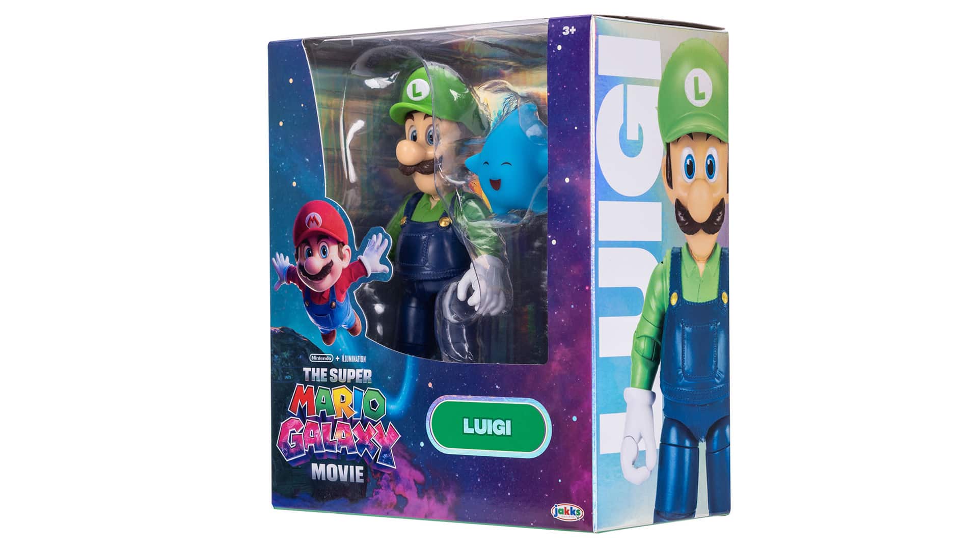 The Super Mario Galaxy Movie 13 cm Figure Series – Luigi and Blue Luma ...