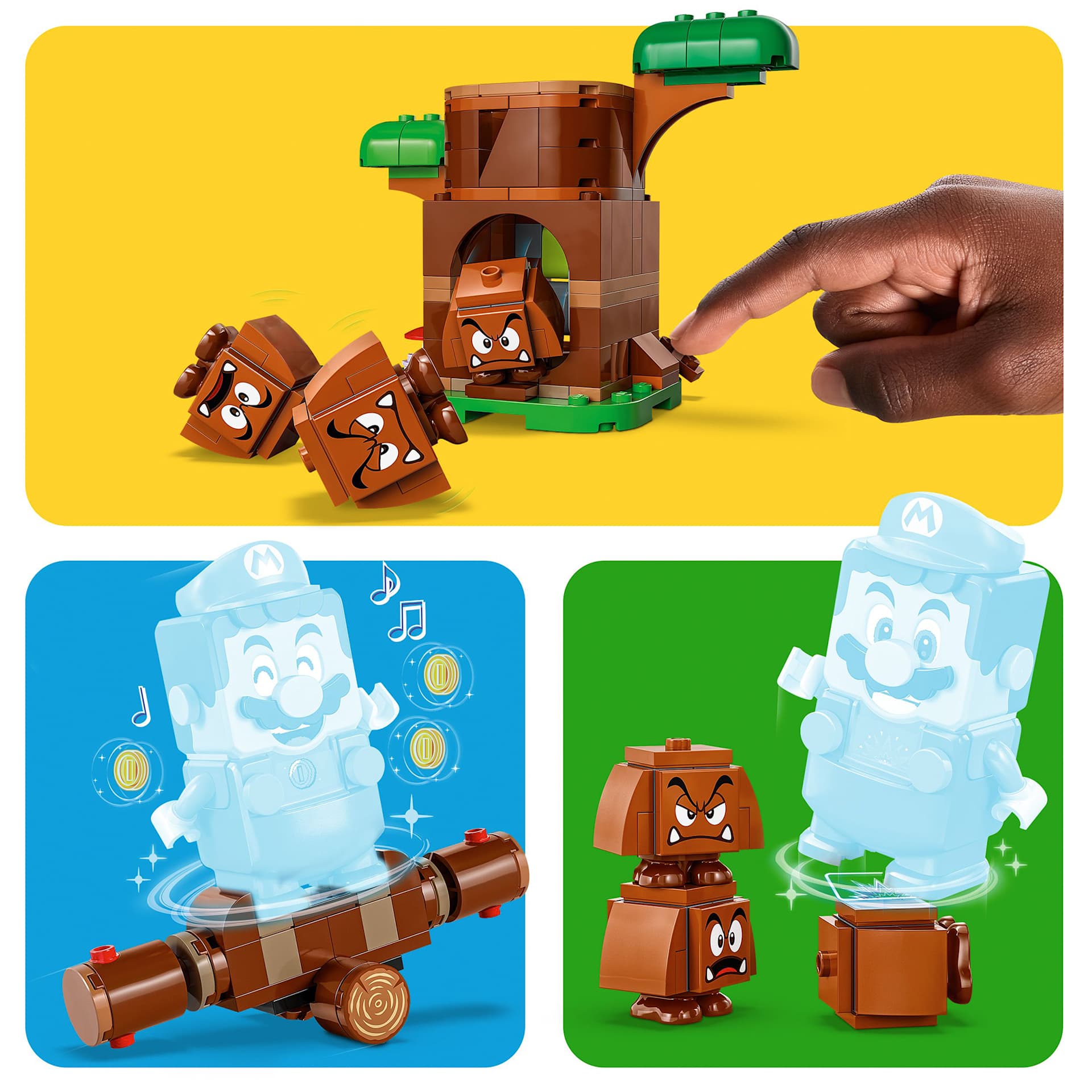 LEGO® Super Mario - Speeltuin van de Goomba's (71433) - My Nintendo Store