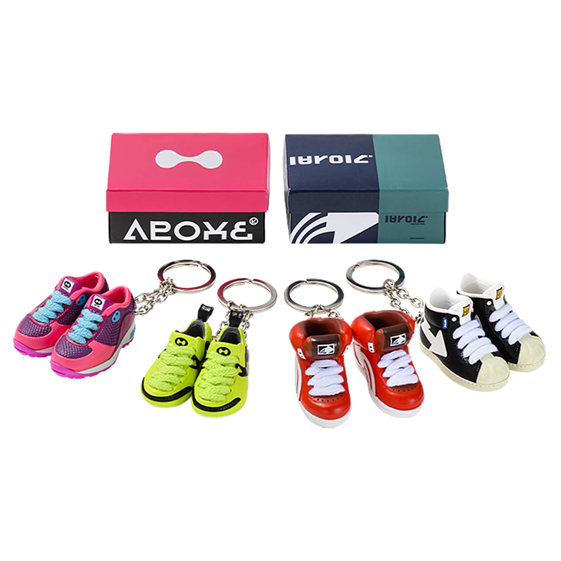 Splatoon – INK-/OKTOLING-Sneakers-Schlüsselanhänger (eines von fünf ...