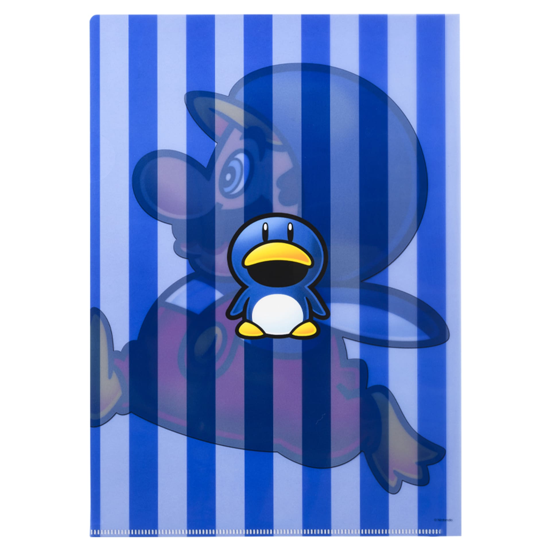 Super Mario Power-Up A4 Clear Folder (Penguin Mario) - My Nintendo Store