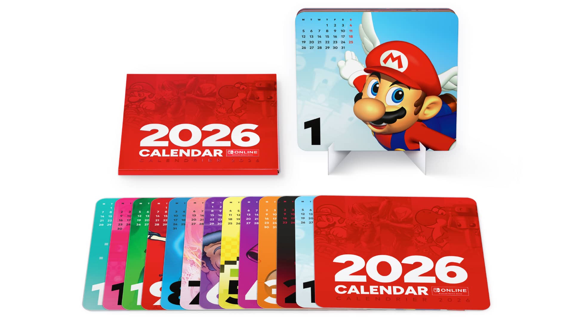 Nintendo Switch Online Calendar 2026 (for Nintendo Switch Online ...
