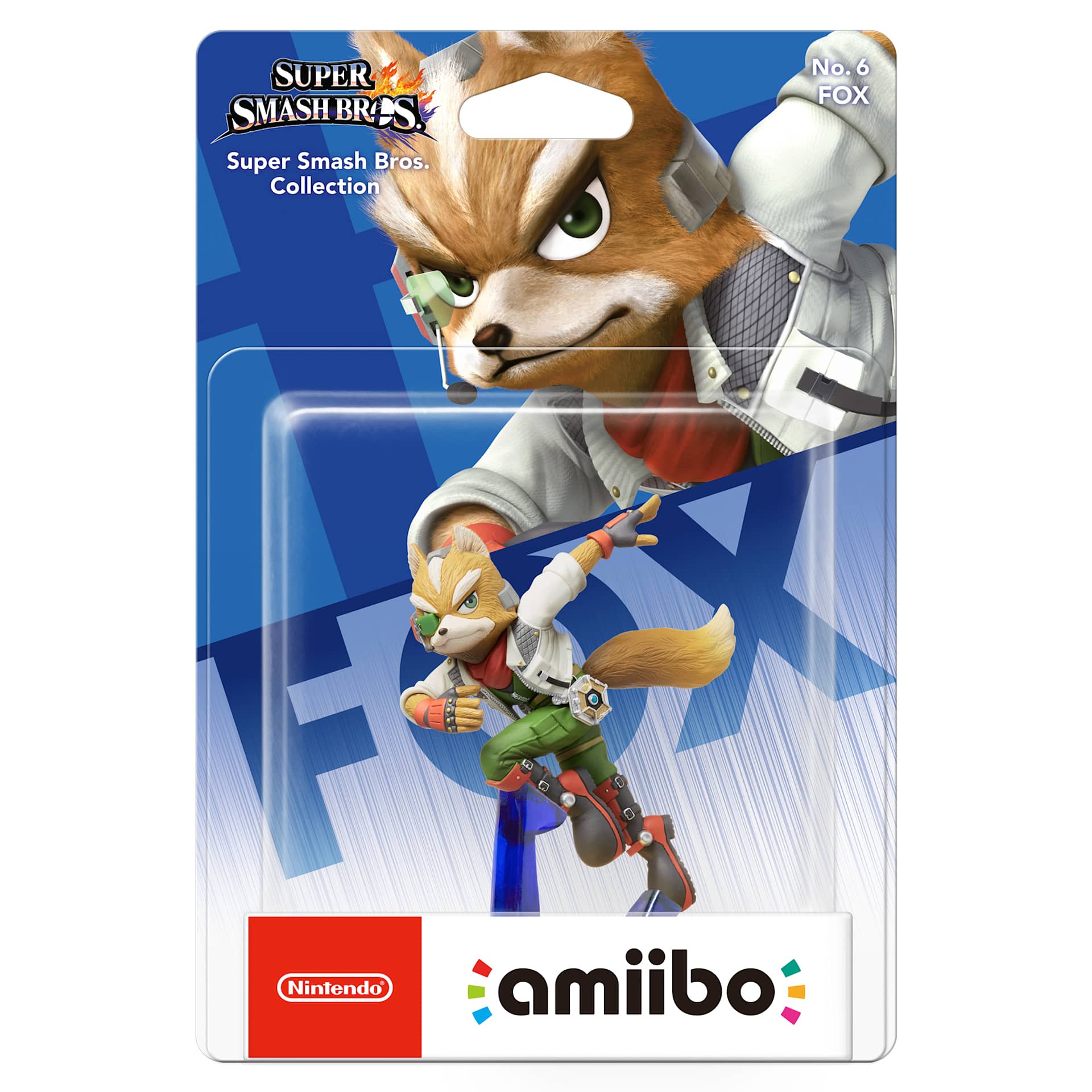 Fox No.6 amiibo (Super Smash Bros. Collection) - My Nintendo Store