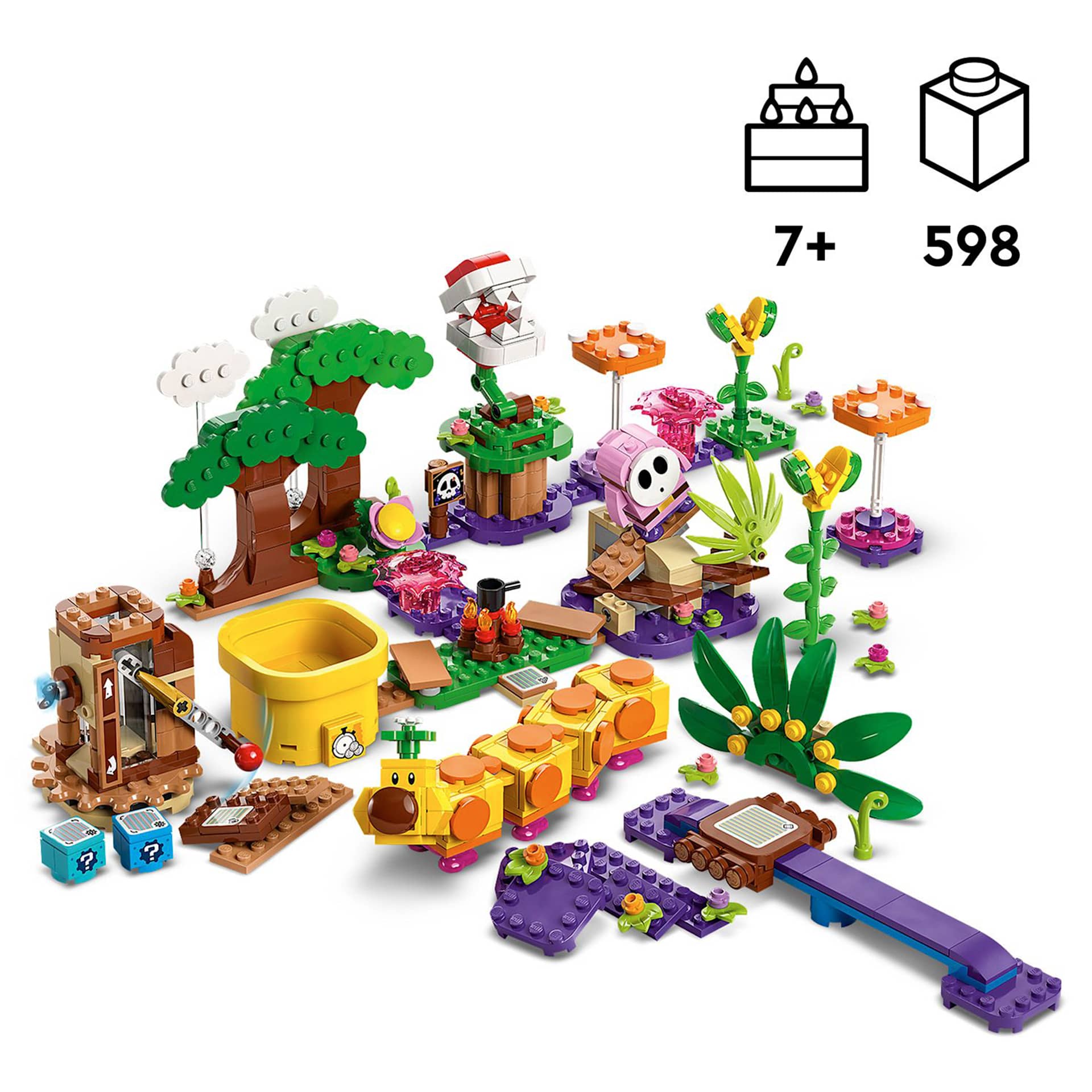 LEGO® Super Mario Limonadendschungel-Design-Set (71434) - My Nintendo Store