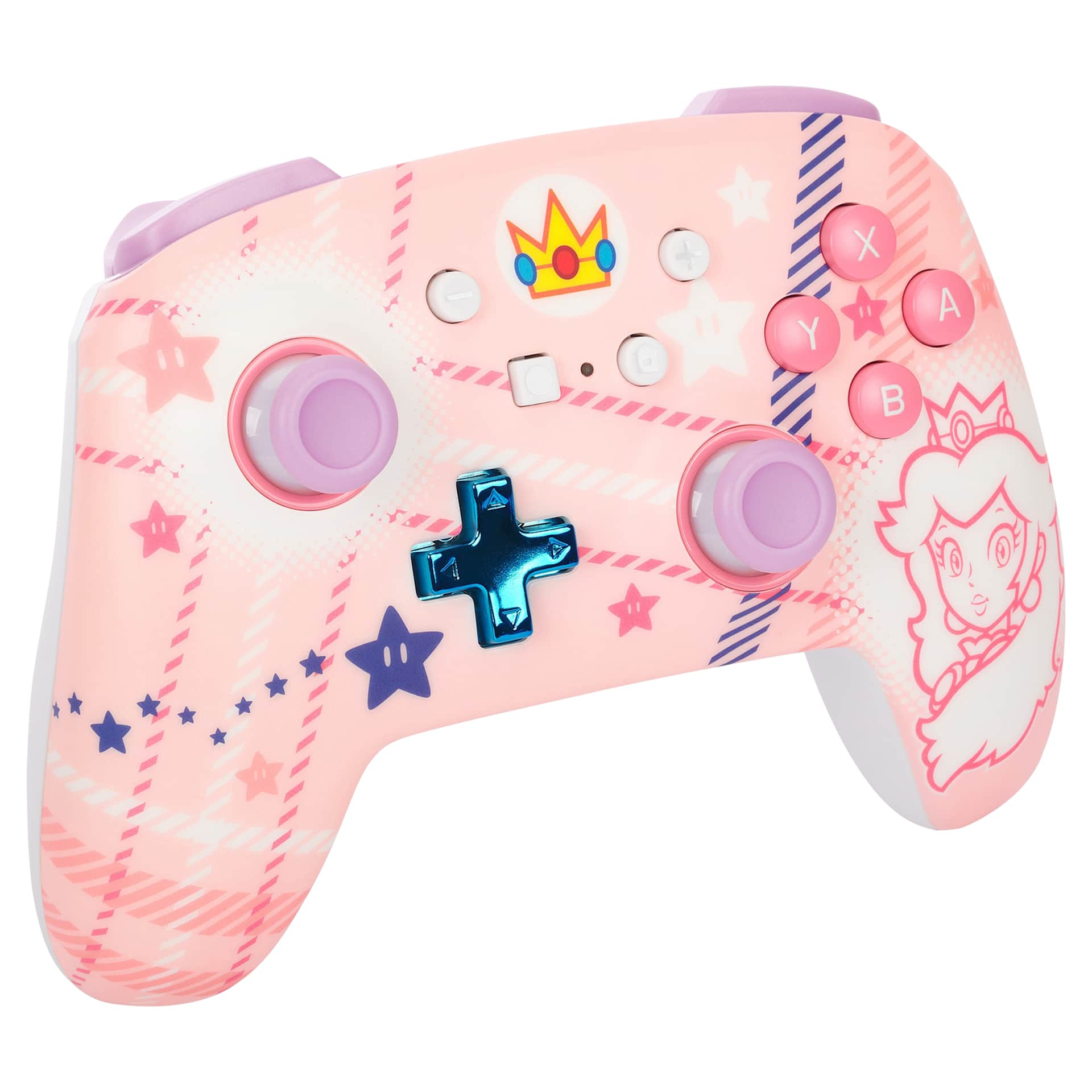 Nintendo Switch Wireless Controller - Princess Peach Plaid - My Nintendo Store