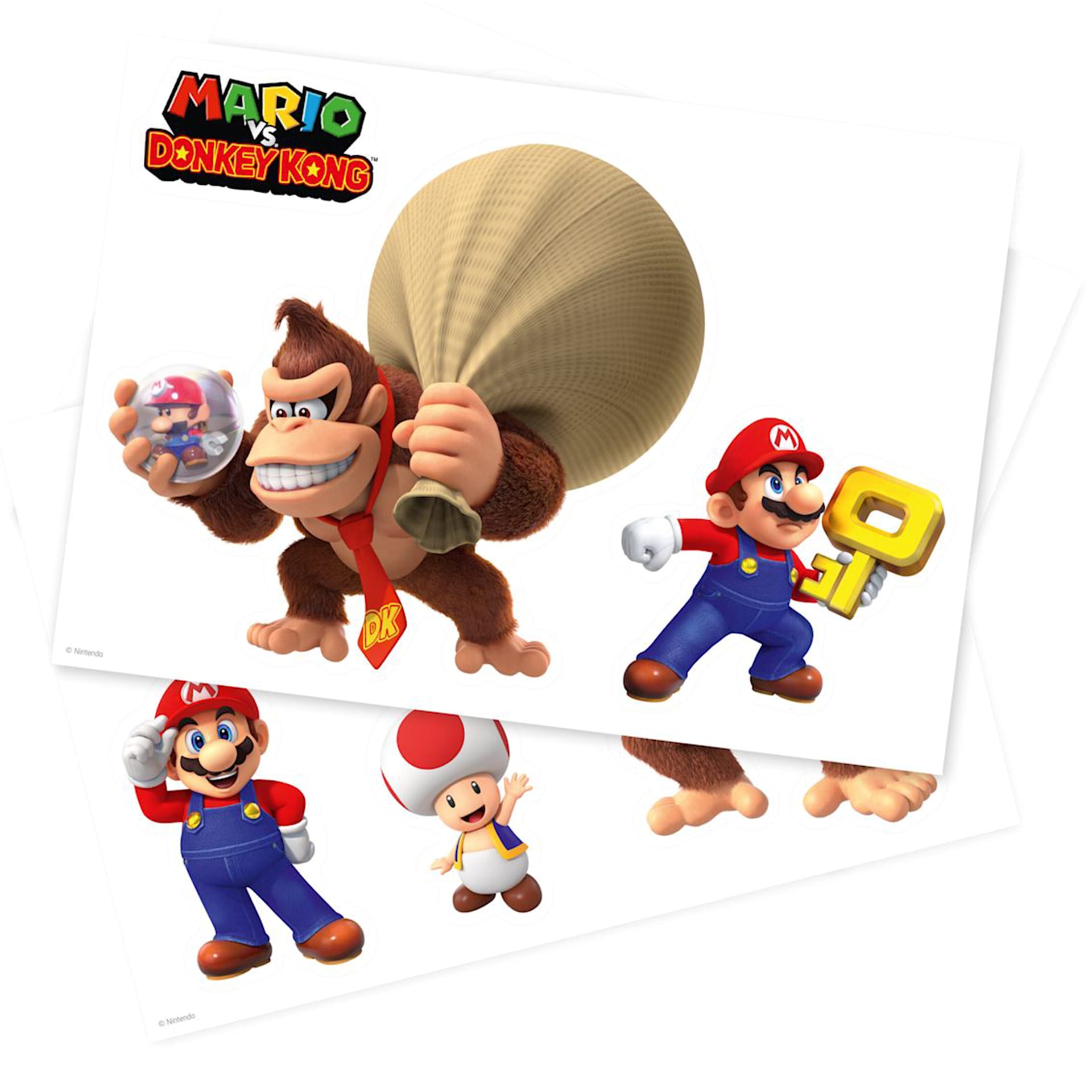Mario vs. Donkey Kong + Puzzle + 3 Stickerset - My Nintendo Store