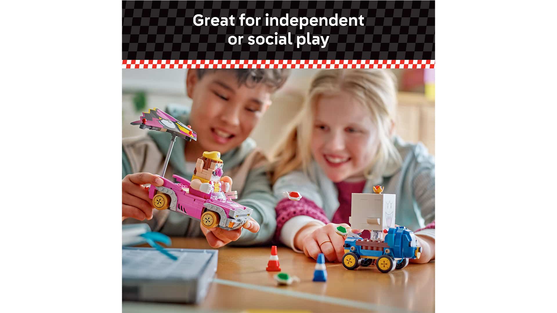 LEGO Super Mario Mario Kart – Wario & King Boo (72038) - My Nintendo Store