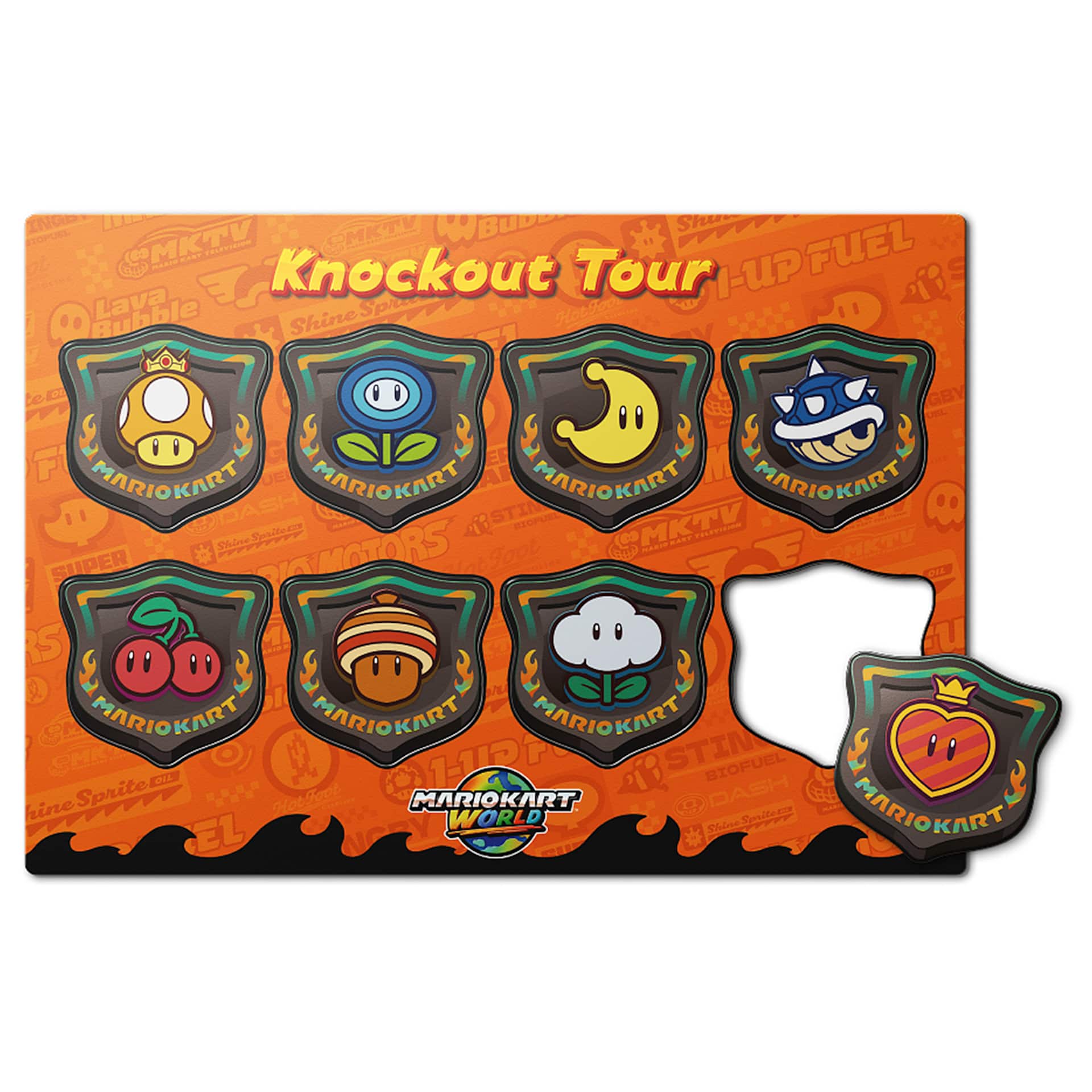 Mario Kart World – Knockout Tour Magnets (for Nintendo Switch Online ...