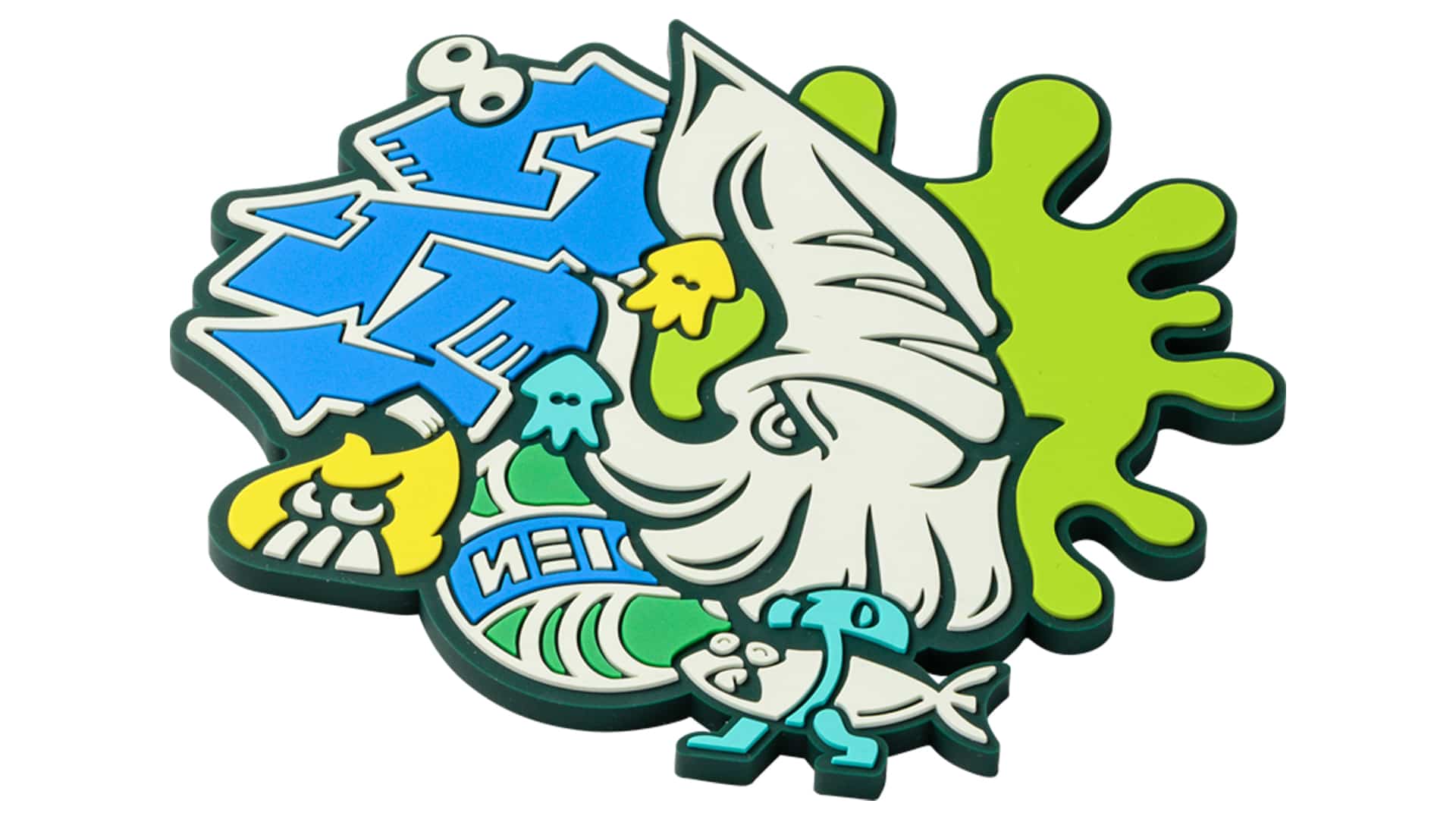 Splatoon SQUID or OCTO Rubber Coaster Set - My Nintendo Store