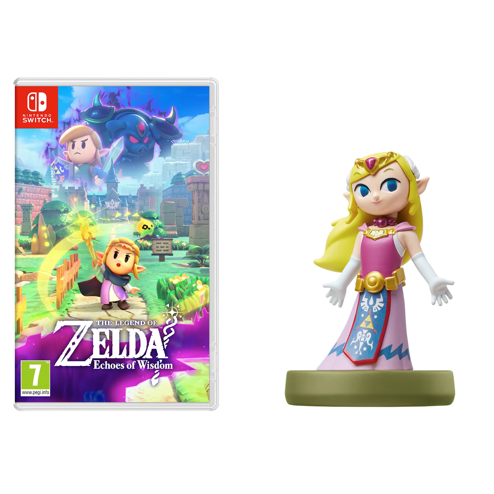 The Legend of Zelda: Echoes of Wisdom + amiibo de Zelda (The Wind Waker ...