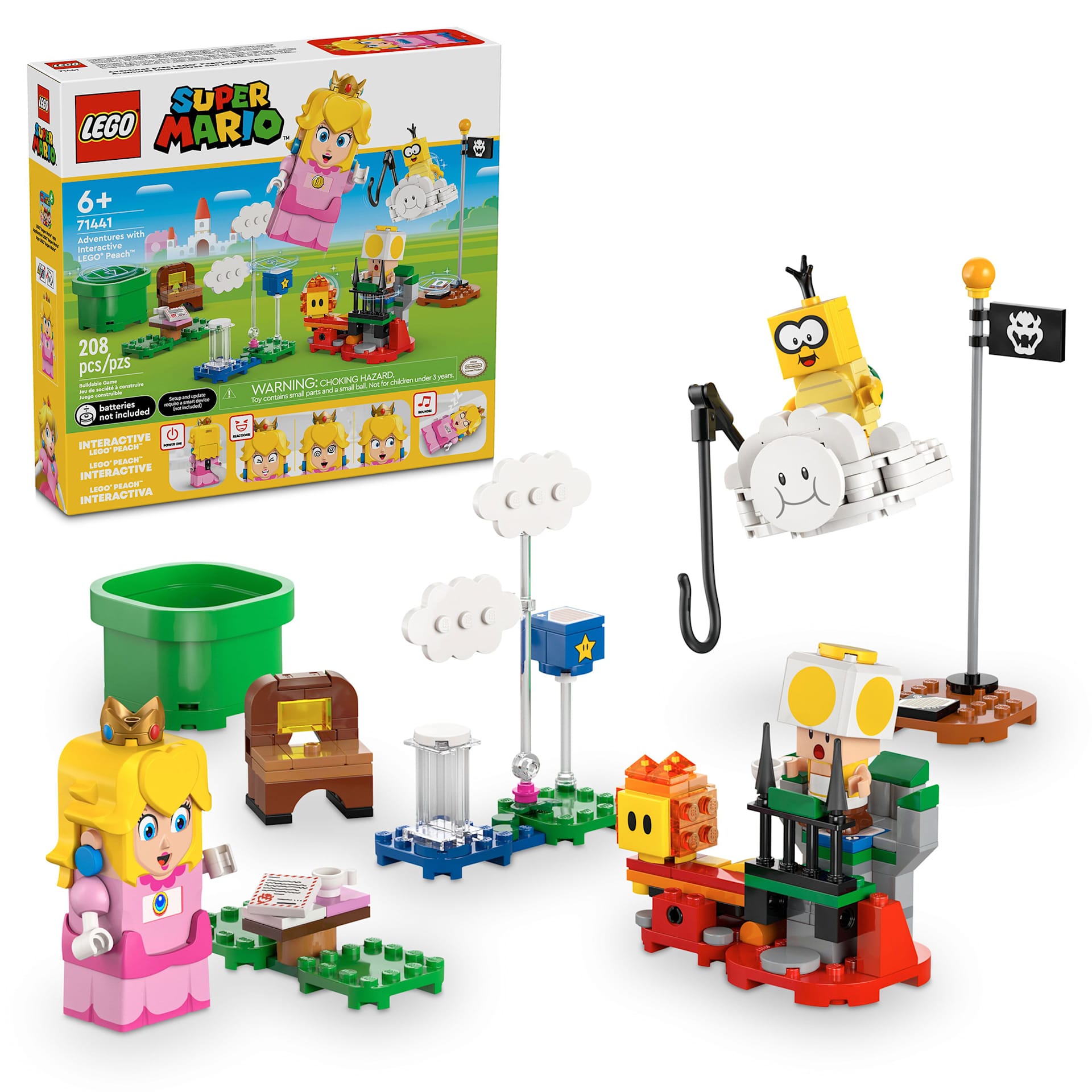 LEGO Super Mario Adventures with Interactive LEGO Peach (71441) - My ...