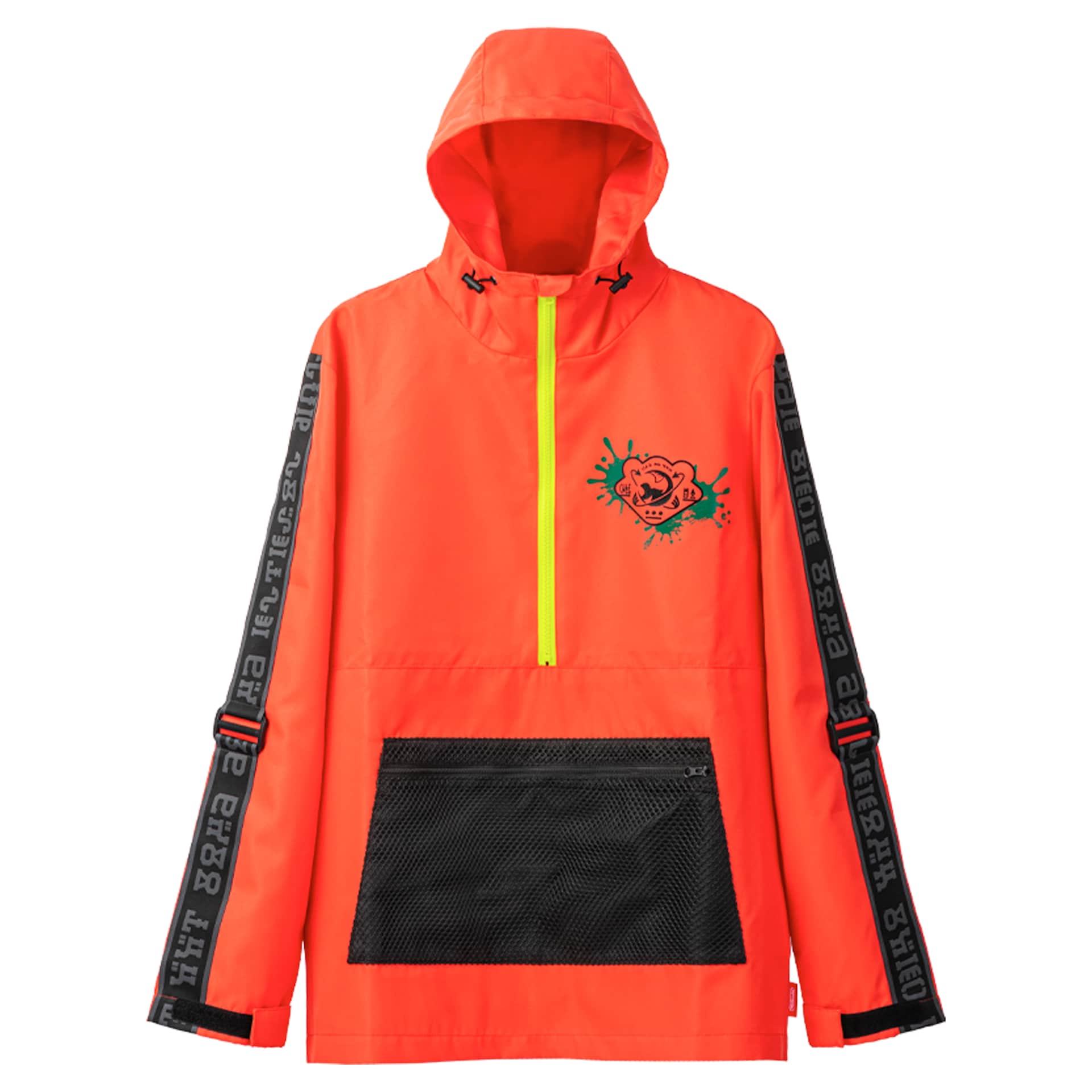 Salmon Run Half Zip Anorak Splatoon 3 - Nintendo Store