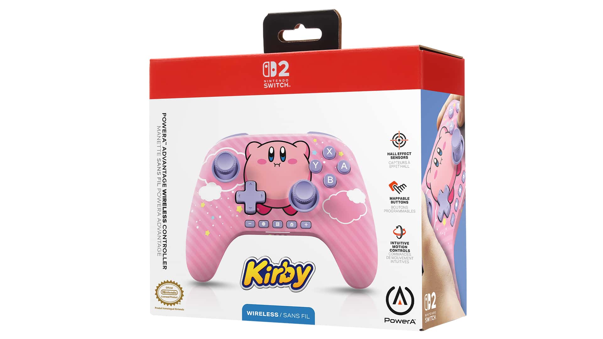 Advantage Wireless Controller for Nintendo Switch 2 – Kirby Puff - My ...