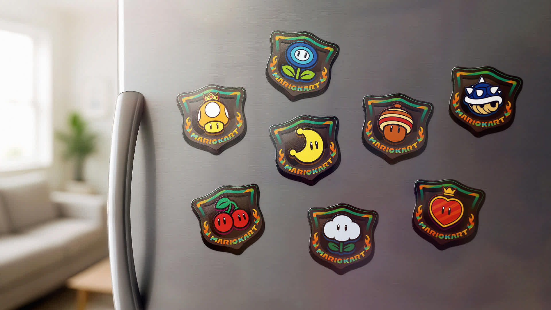 Mario Kart World – Knockout Tour Magnets (for Nintendo Switch Online ...