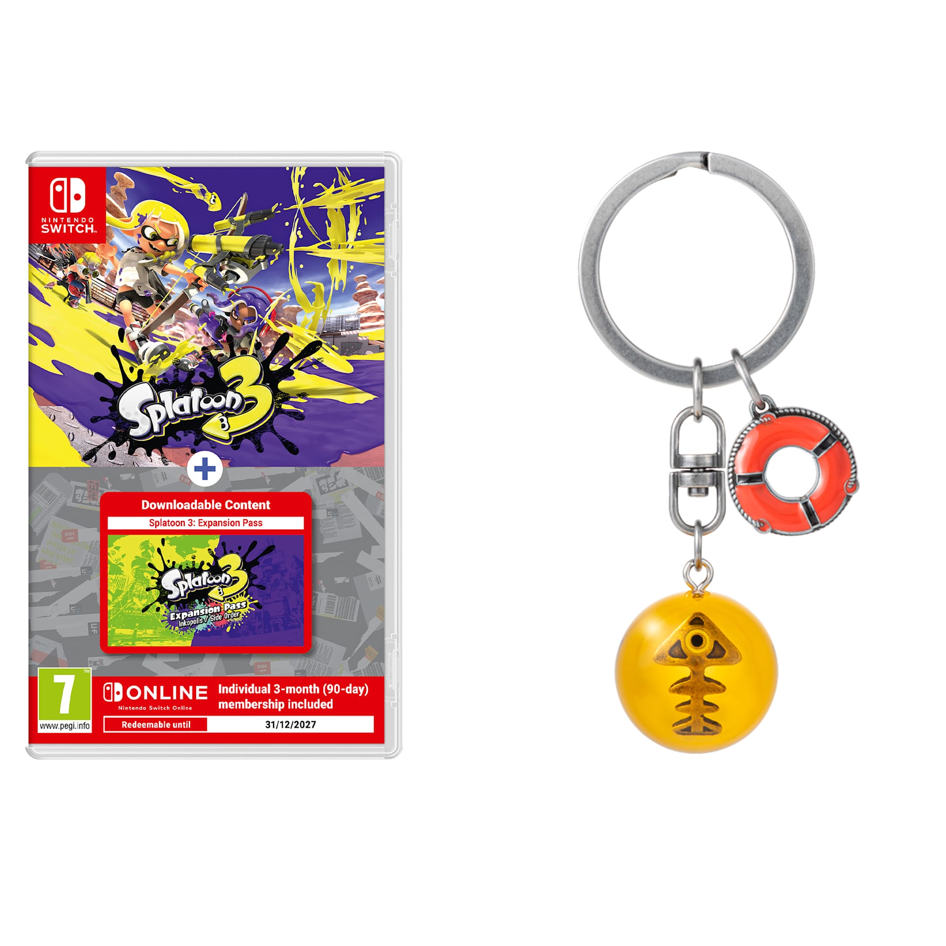 Splatoon 3 + Splatoon 3: Expansion Pass + Nintendo Switch Online ...